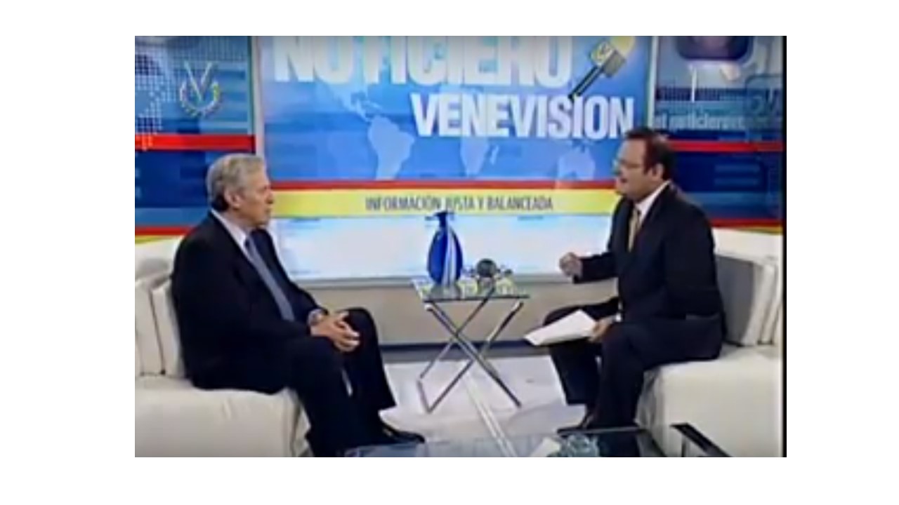 Entrevista Venevisión Pedro Palma con Eduardo Rodríguez - Pedro A. Palma